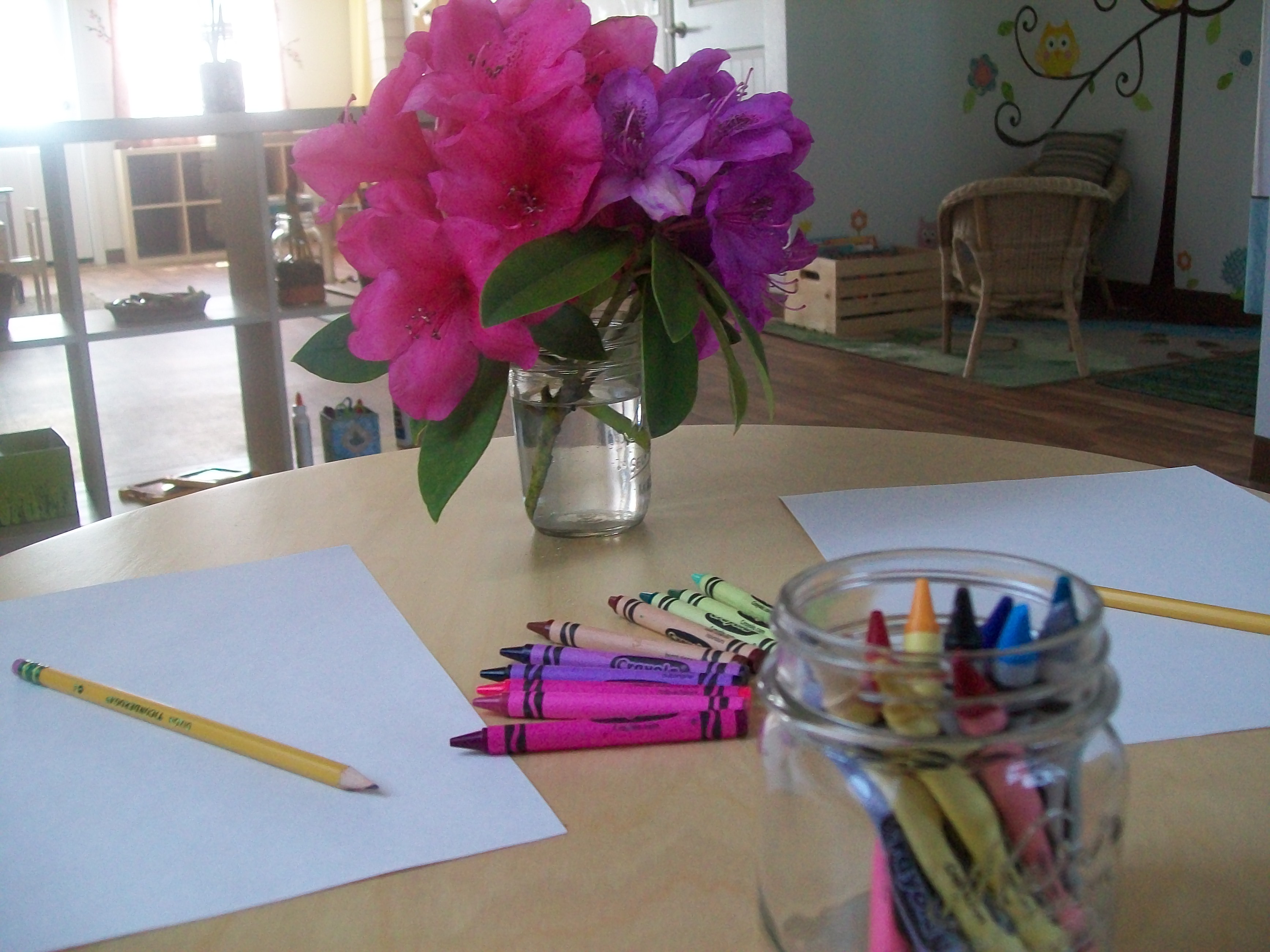 Reggio Inspired Provocations with Flowers – The Marigold School of ...