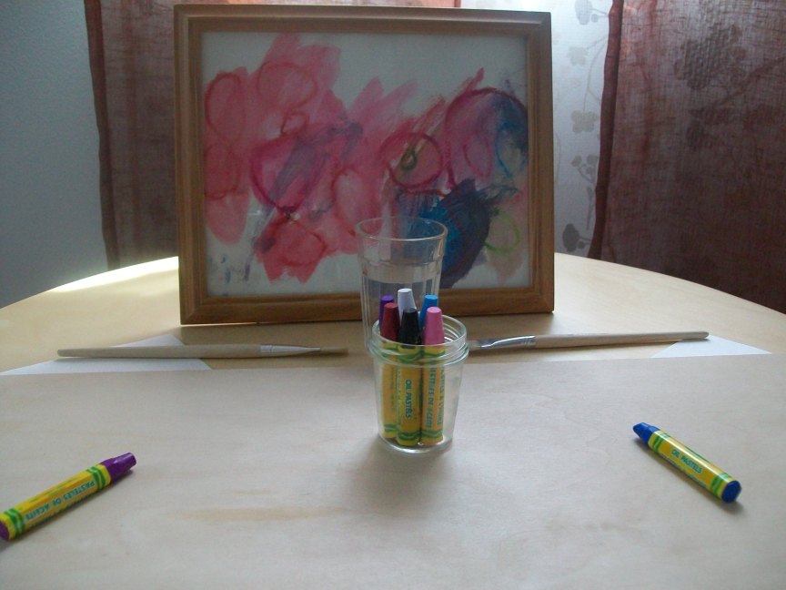 Oil Pastel Provocation – The Marigold School of Early Learning