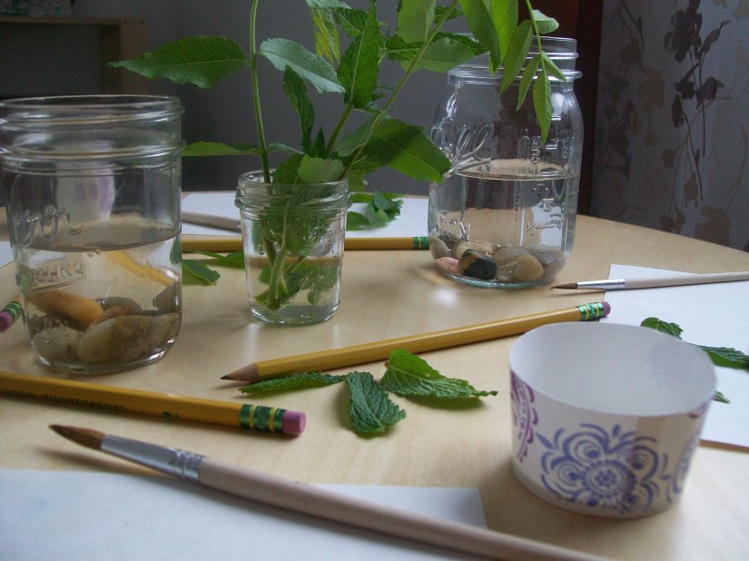 Reggio Inspired Natural Provocation – The Marigold School of Early Learning